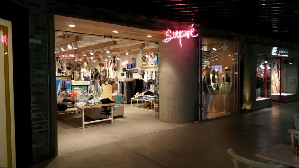 Retail Fitout by Aussie Fitouts | Supre in Sydney